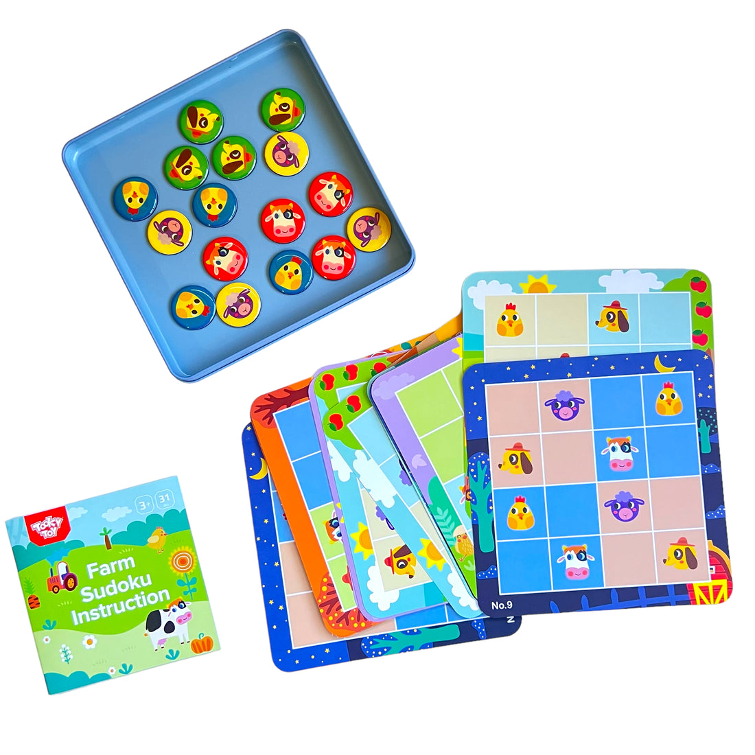 SUDOKU LA GRANJA - FARM SUDOKU - TOOKY TOY – IMAGIQ