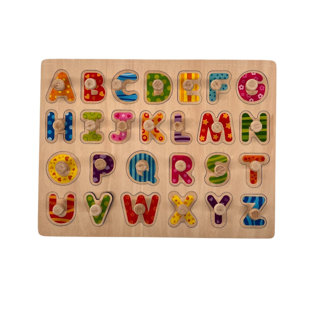 ROMPECABEZAS DE PIJAS ABECEDARIO - TOOKY TOY – IMAGIQ