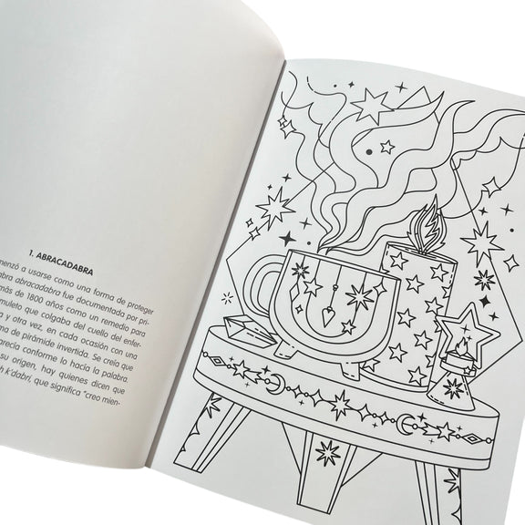 Libro para colorear - #Coloreanding Abracadabra – IMAGIQ